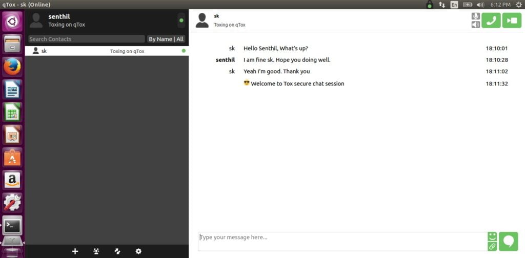 Tox Messenger - An Open Source alternative for Skype