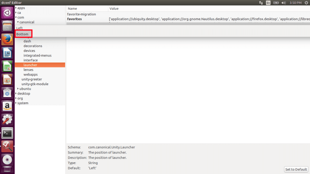 Move Unity launcher To The Bottom In Ubuntu 16.04 - OSTechNix