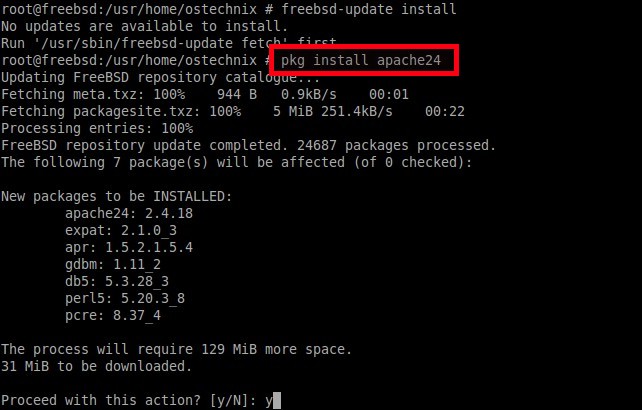Install Apache Mariadb And Php Famp Stack On Freebsd 102 Ostechnix