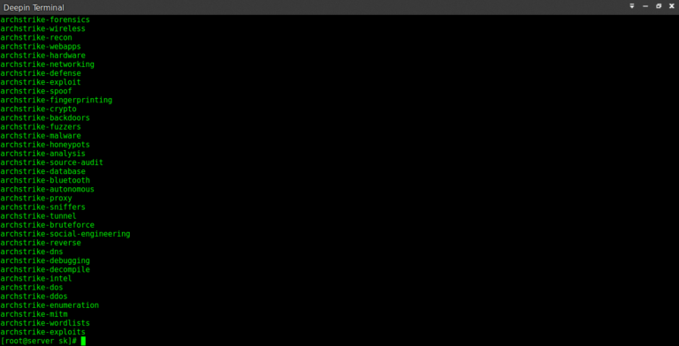 ArchStrike - Turn your Arch Linux Into An Ethical Hacking Distribution