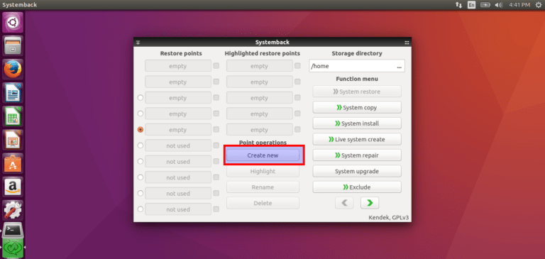 Restore Ubuntu To Previous State Using Systemback - OSTechNix