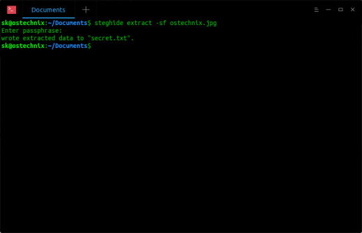 Steganography - Hide Files Inside Images In Linux - OSTechNix