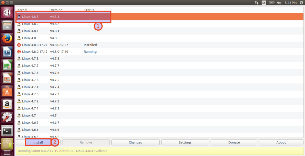 Install And Upgrade Linux Kernel In Ubuntu With Ukuu Ostechnix