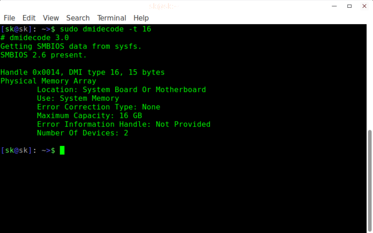 How To Find Out Maximum Supported RAM In Linux OSTechNix how-to-find-out-maximum-supported-ram-in-linux-ostechnix