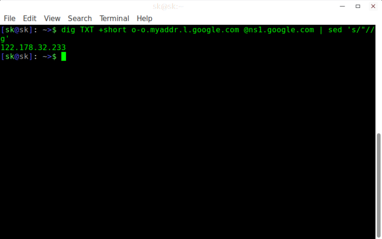 Find Out Public IP Address From Command Line On Linux - OSTechNix
