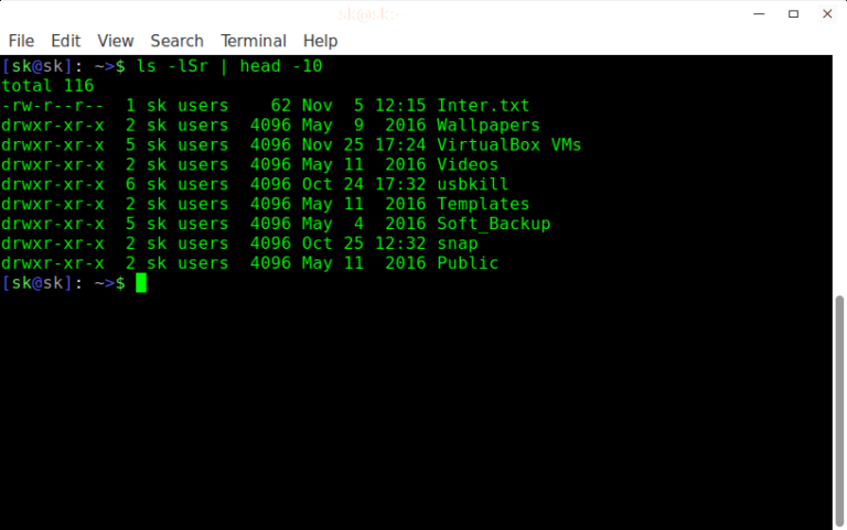 Find Largest And Smallest Directories And Files In Linux Ostechnix