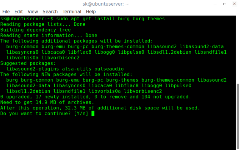 How To Install BURG Boot Loader In Ubuntu - OSTechNix