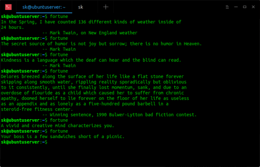 Display Random Quotes From Commandline In Linux Ostechnix