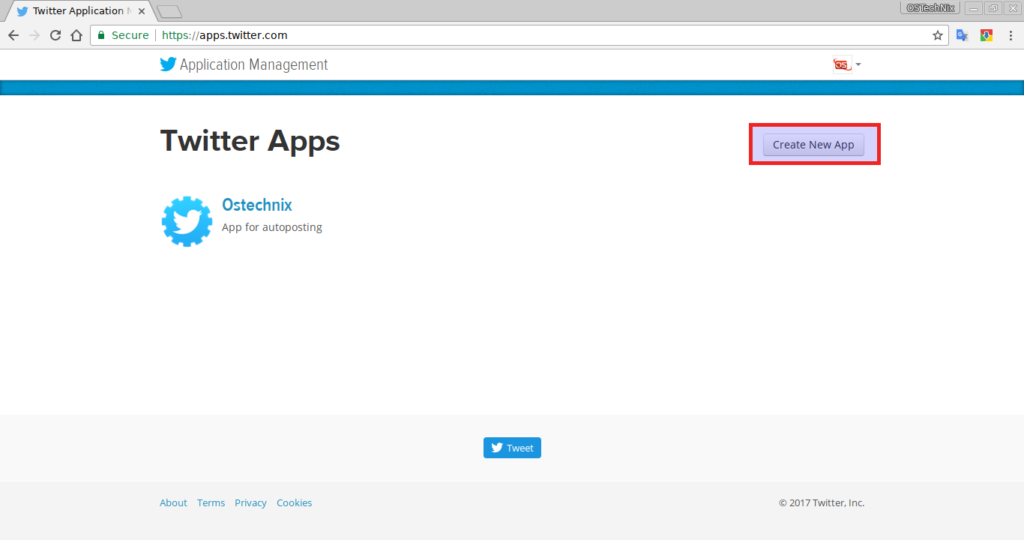 How To Tweet From Commandline In Linux - OSTechNix