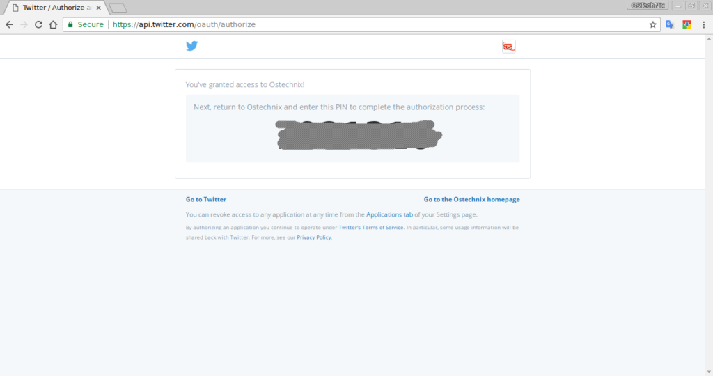 How To Tweet From Commandline In Linux - OSTechNix