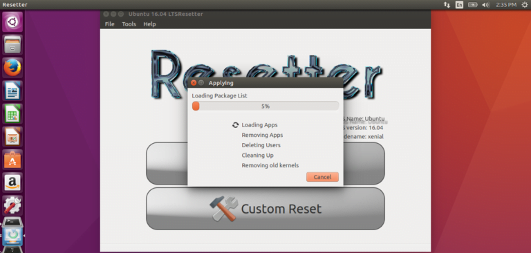 How To Reset Ubuntu To Factory Defaults - OSTechNix