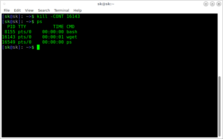 How To Suspend A Process And Resume It Later In Linux - OSTechNix