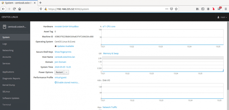 Monitor And Administer Linux Servers Using Cockpit - OSTechNix