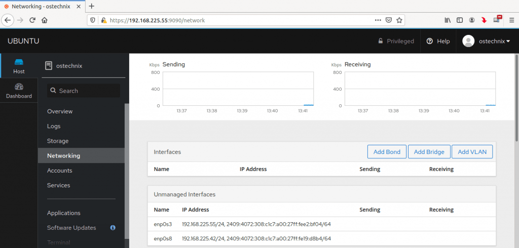 Monitor And Administer Linux Servers Using Cockpit - OSTechNix
