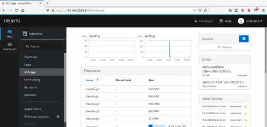 Monitor And Administer Linux Servers Using Cockpit - OSTechNix