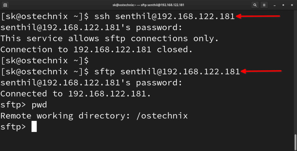 How To Setup Chrooted SFTP In Linux - OSTechNix