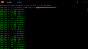 ScanSSH - Fast SSH Server And Open Proxy Scanner - OSTechNix