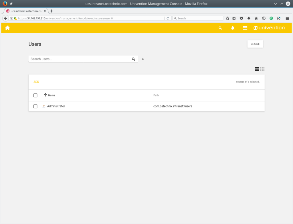 Installation And Configuration Of Univention Corporate Server Ostechnix