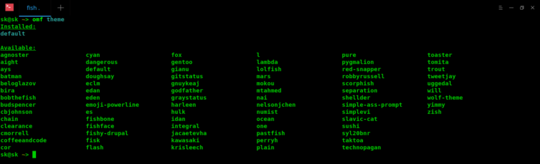 Make Your Fish Shell Beautiful Using Oh My Fish - OSTechNix