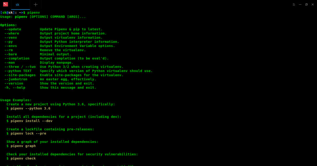 How To Manage Python Packages Using Pipenv - OSTechNix