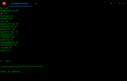 Install Essential Applications In Ubuntu Using SimpleSH - OSTechNix