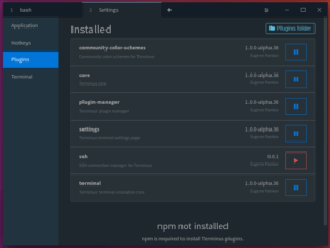 Terminus - A Web Technology Based Modern Terminal - OSTechNix