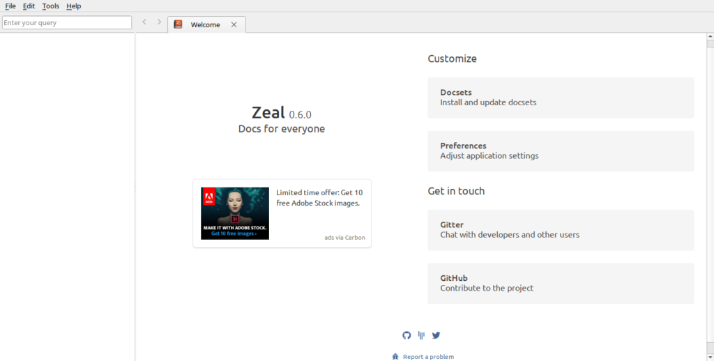 Zeal - An Offline Documentation Browser For Developers - OSTechNix