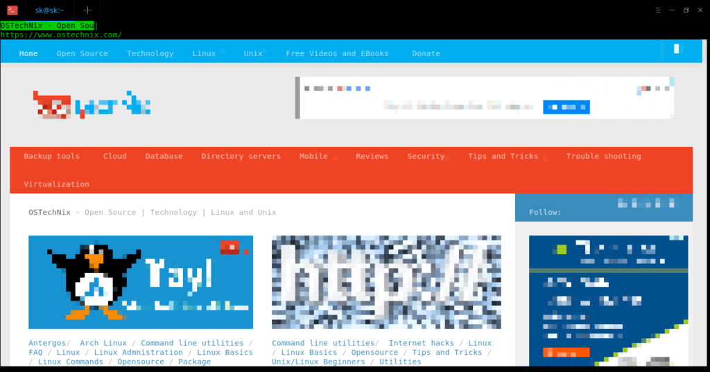 Browsh - A Modern Text Browser That Supports Graphics And Video