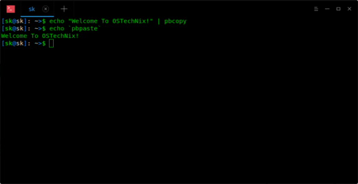 How To Use Pbcopy And Pbpaste Commands On Linux Ostechnix