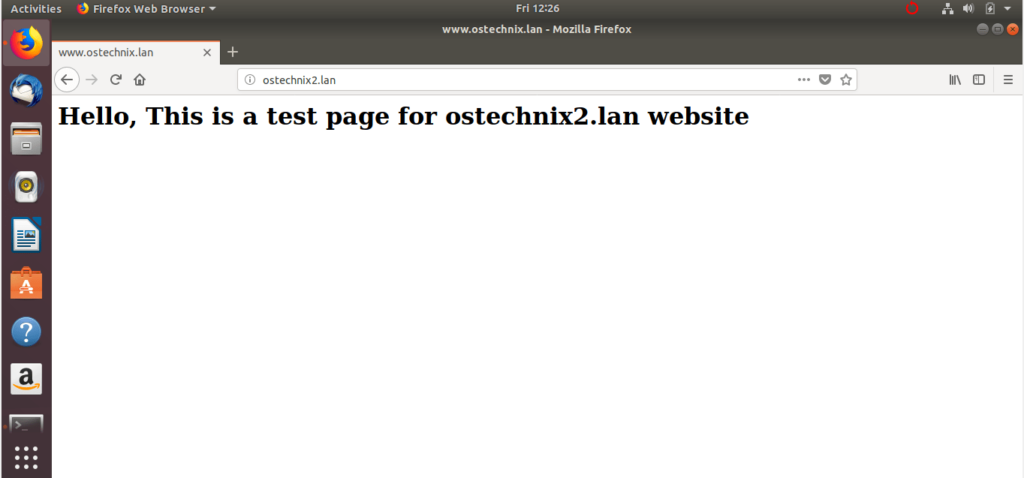 How To Setup Nginx Server Blocks In Ubuntu 18.04 LTS - OSTechNix