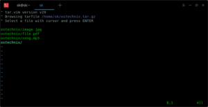 How To View The Contents Of An Archive Or Compressed File In Linux