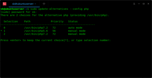Switch Between Multiple Php Versions In Ubuntu Ostechnix