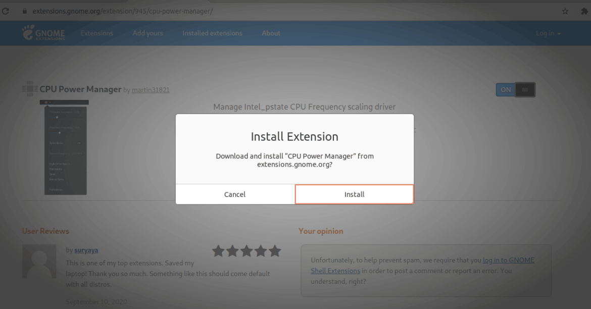Manage CPU Frequency Using CPU Power Manager In Linux - OSTechNix