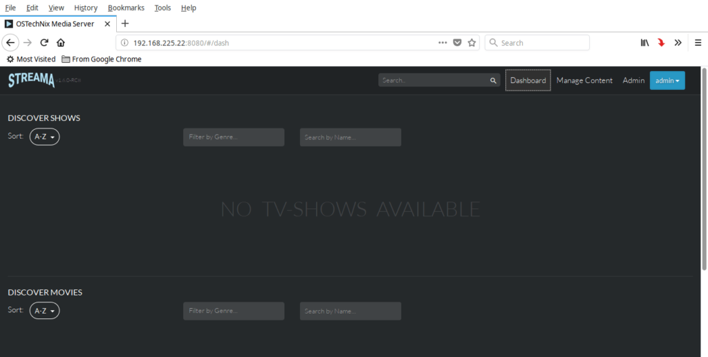Streama - Setup Your Own Streaming Media Server In Minutes