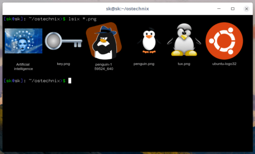 How To Display Thumbnail Images In Terminal - OSTechNix