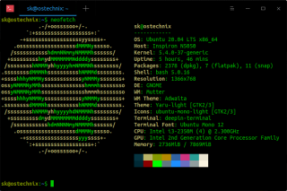 Neofetch - Display Linux system Information In Terminal - OSTechNix