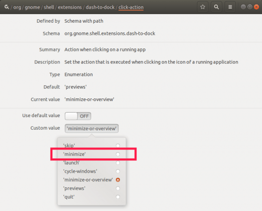 How To Enable Minimize On Click Feature For Ubuntu Dock Icons