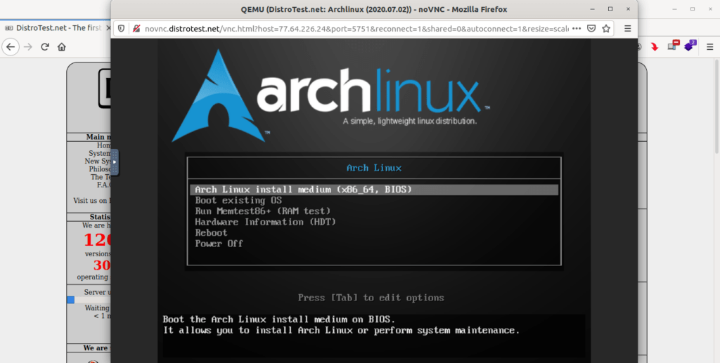 Test Linux And Unix Operating Systems online With Distrotest - OSTechNix