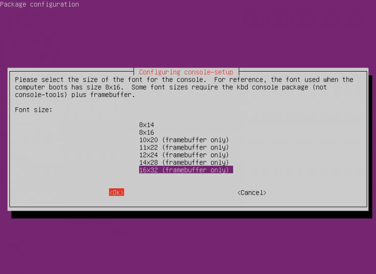 How To Change Linux Console Font Type And Size - OSTechNix