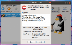 Fix "Kernel driver not installed (rc=-1908)" VirtualBox Error In Ubuntu