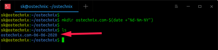 Create Directories Named With Current Date Time Month Year In Linux