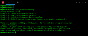 Solve "Cannot change group vboxusers for device /dev/vboxdrv" Virtualbox Error