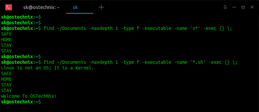 How To Run All Scripts In A Directory In Linux - OSTechNix
