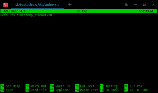 How To Change Sudo Password Timeout In Linux - OSTechNix
