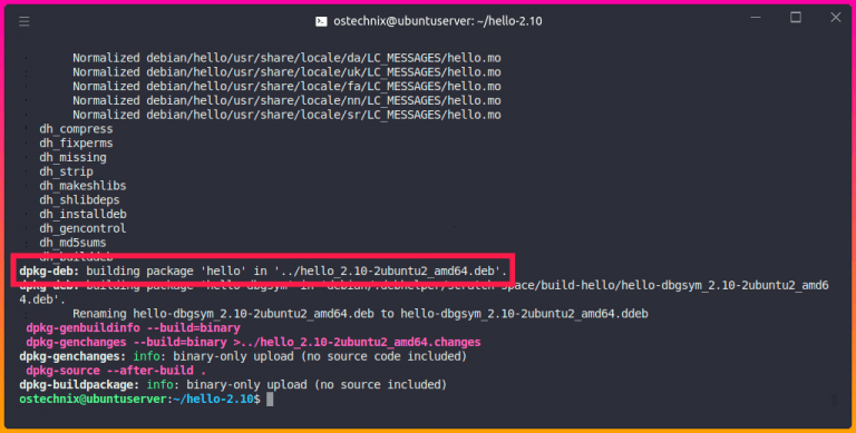 How To Build Debian Packages From Source - OSTechNix