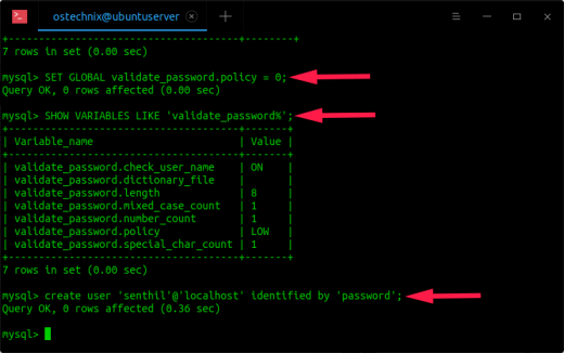 Fix Mysql Error 1819 Hy000 Your Password Does Not Satisfy The Current Policy Requirements