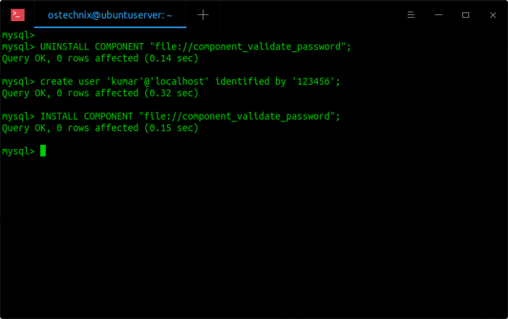 Fix - MySQL ERROR 1819 (HY000): Your password does not satisfy the ... Fix - MySQL ERROR 1819 (HY000): Your password does not satisfy the ...