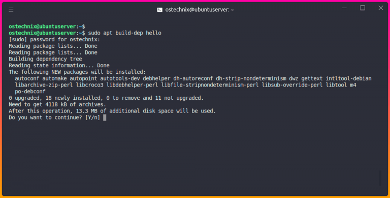 How To Build Debian Packages From Source - OSTechNix