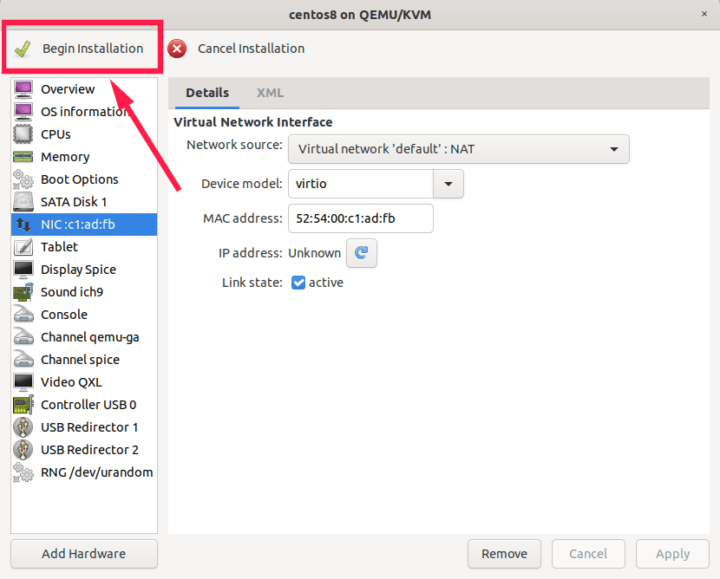 Create A KVM Virtual Machine Using Qcow2 Image In Linux - OSTechNix