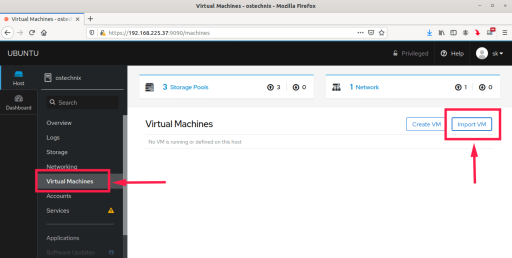 Create A KVM Virtual Machine Using Qcow2 Image In Linux - OSTechNix